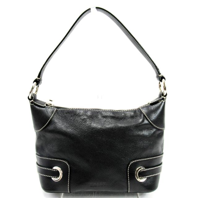 【BIGお買い物ラリー★30%OFFセール中】バリー BALLY ハンドバッグ ブラック レディース 中古