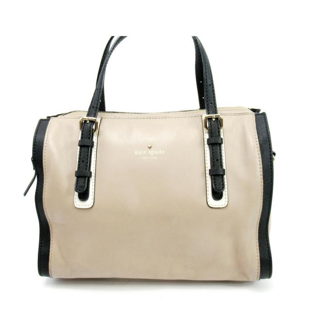 【BIGお買い物ラリー★30%OFFセール中】ケイトスペード Kate Spade ハンドバッグ ベージュ レディース 中古