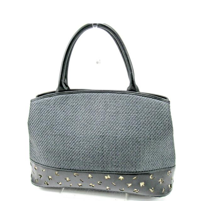 【BIGお買い物ラリー★30%OFFセール中】ニナリッチ NINA RICCI トートバッグロゴ ブラック レディース 中古