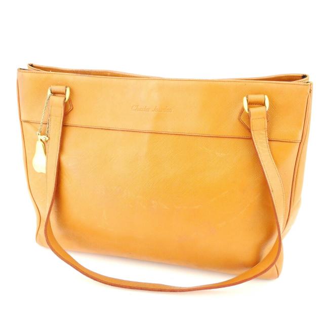 【BIGお買い物ラリー★30%OFFセール中】シャルル・ジョルダン CHARLES JOURDAN トートバッグ ブラウン レディース 中古