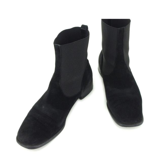 【X'masセール★30%OFF】サルヴァトーレフェラガモ Salvatore Ferragamo ブーツ #5 ブラック レディース 中古