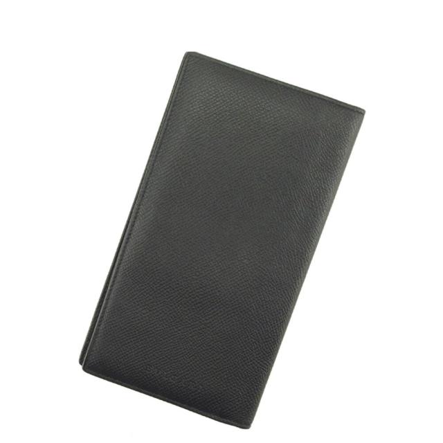 【X'masセール★30%OFF】ブルガリ BVLGARI 札入れクラシコ ブラック レディース 中古