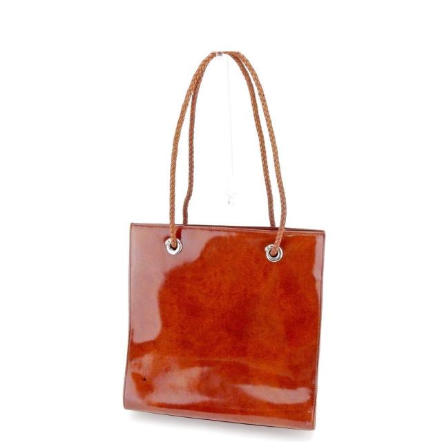 【BIGお買い物ラリー★30%OFFセール中】カルティエ CARTIER トートバッグパンテール ブラウン レディース 中古