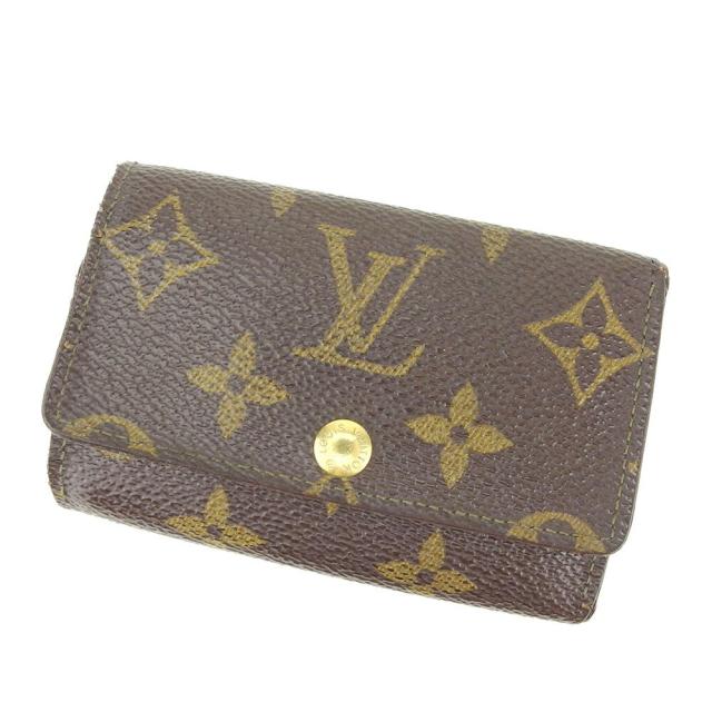 【BIGお買い物ラリー★30%OFFセール中】ルイ・ヴィトン LOUIS VUITTON キーケースモノグラム ミュルティクレ6 ブラウン レディース 中古