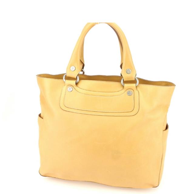 【BIGお買い物ラリー★30%OFFセール中】セリーヌ CELINE トートバッグ ベージュ レディース 中古