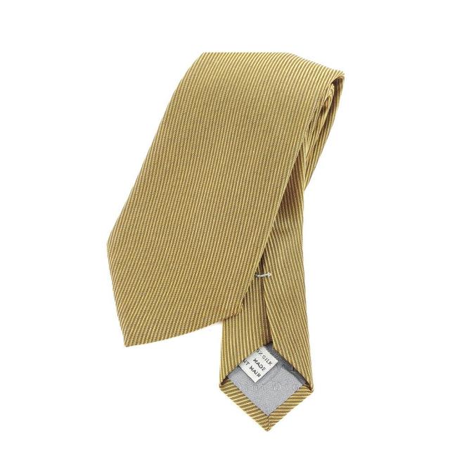 【BIGお買い物ラリー★30%OFFセール中】ディオール・オム DIOR HOMME ネクタイ ゴールド レディース 中古