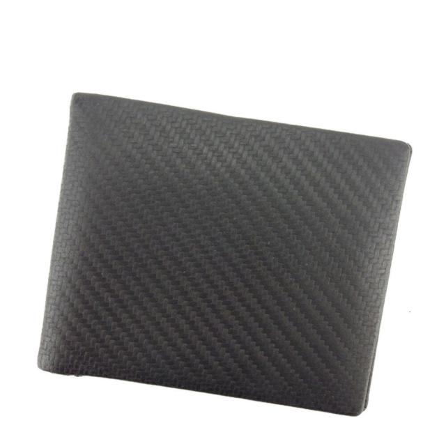 【BIGお買い物ラリー★30%OFFセール中】ダンヒル Dunhill 札入れシャーシ ブラック レディース 中古