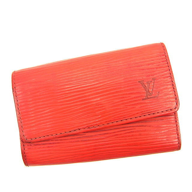 【X'masセール★30%OFF】ルイ・ヴィトン LOUIS VUITTON キーケースエピ /ミュルティクレ6 カスティリアンレッド レディース 中古
