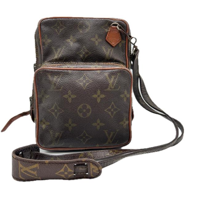 【BIGお買い物ラリー★30%OFFセール中】ルイ・ヴィトン LOUIS VUITTON ショルダーバッグモノグラム サックドゥポッシュ ブラウン レディース 中古