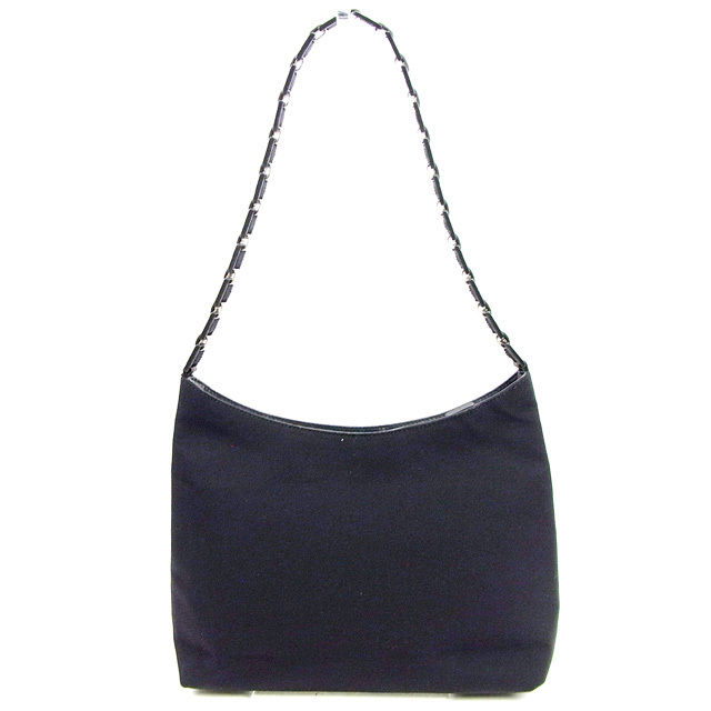 【BIGお買い物ラリー★30%OFFセール中】サルヴァトーレフェラガモ Salvatore Ferragamo ショルダーバッグガンチーニ ブラック レディース 中古