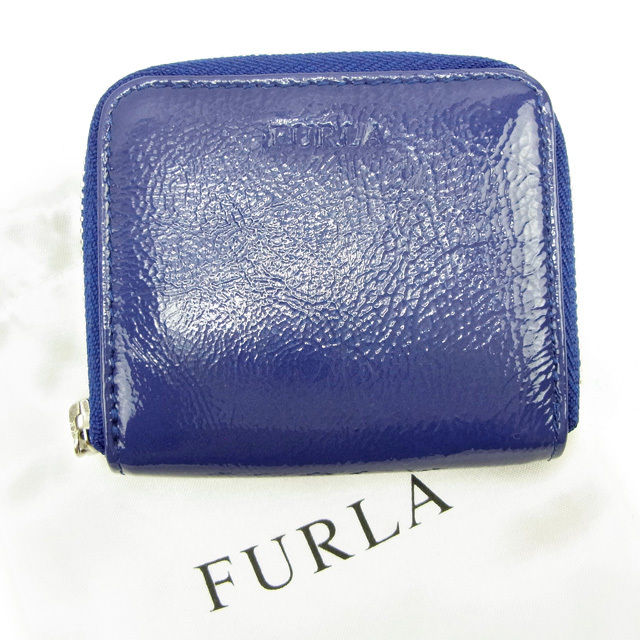 【BIGお買い物ラリー★30%OFFセール中】フルラ Furla ケース ブルー レディース 中古