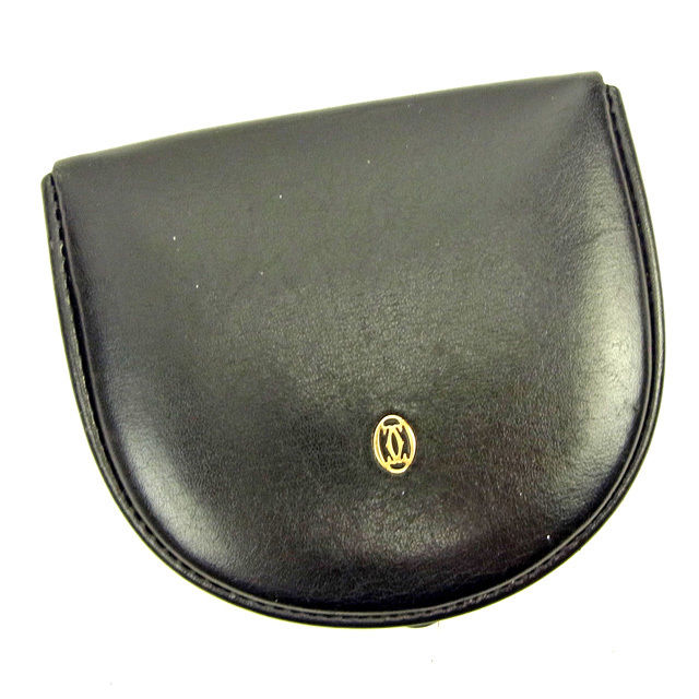 【BIGお買い物ラリー★30%OFFセール中】カルティエ CARTIER ケースマストライン ブラック レディース 中古