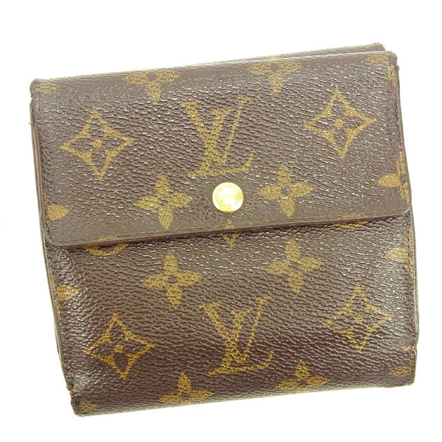 【BIGお買い物ラリー★30%OFFセール中】ルイ・ヴィトン LOUIS VUITTON 二つ折り財布モノグラム 14057 レディース 中古