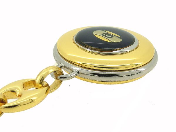グッチ GUCCI キーホルダーインターロッキングG ヴィンテージ ゴールド