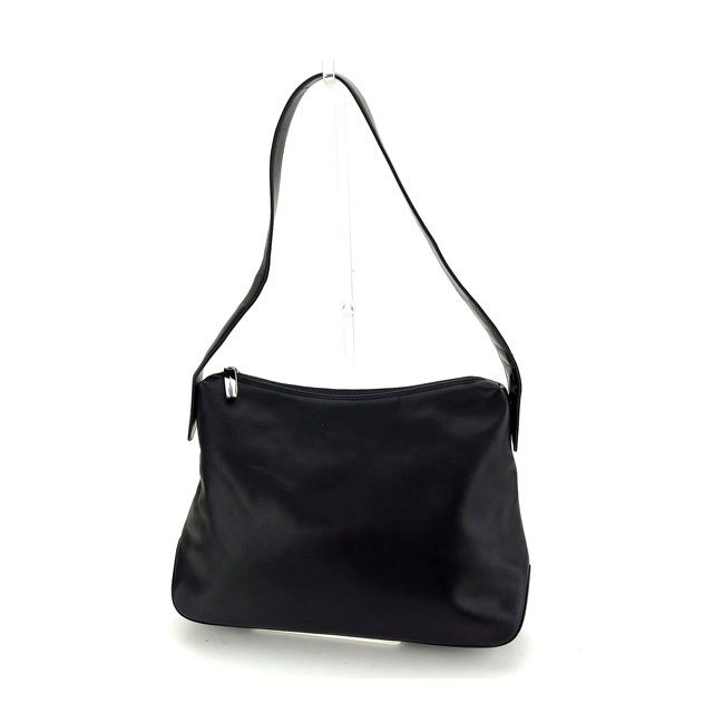 【BIGお買い物ラリー★30%OFFセール中】バリー BALLY ショルダーバッグ ブラック レディース 中古