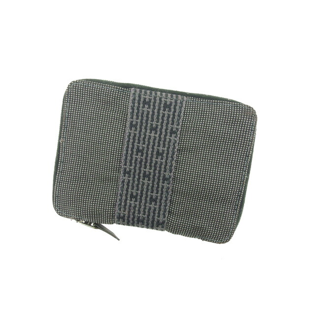 【BIGお買い物ラリー★30%OFFセール中】エルメス HERMES 手帳カバーエールライン ブラック×グレー レディース 中古