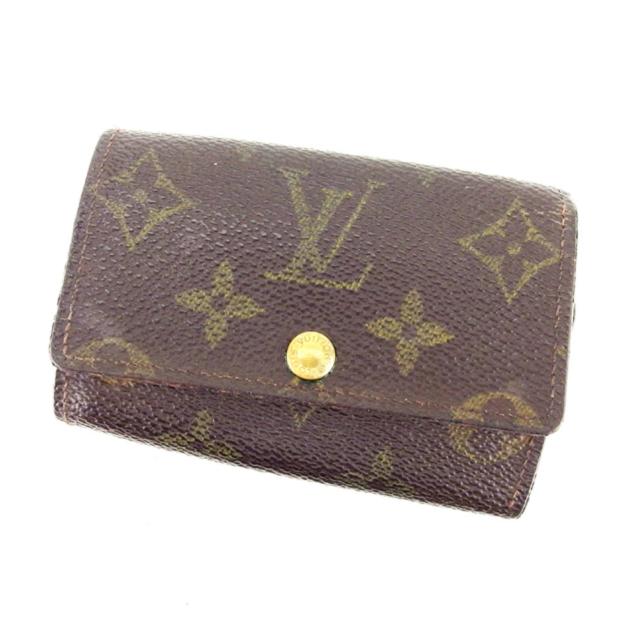 【BIGお買い物ラリー★30%OFFセール中】ルイ・ヴィトン LOUIS VUITTON キーケースモノグラム ミュルティクレ6 ブラウン レディース 中古