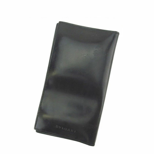 【BIGお買い物ラリー★30%OFFセール中】ブルガリ BVLGARI 札入れ ブラック レディース 中古