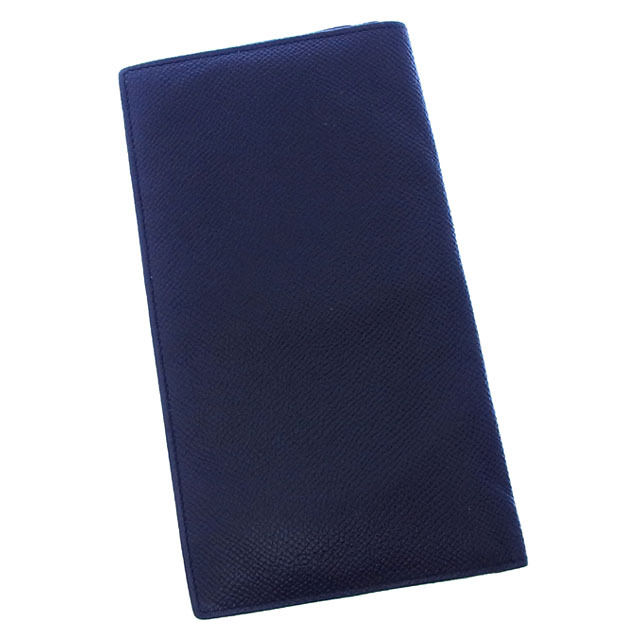 【X'masセール★30%OFF】ブルガリ BVLGARI 札入れロゴ ブラック レディース 中古