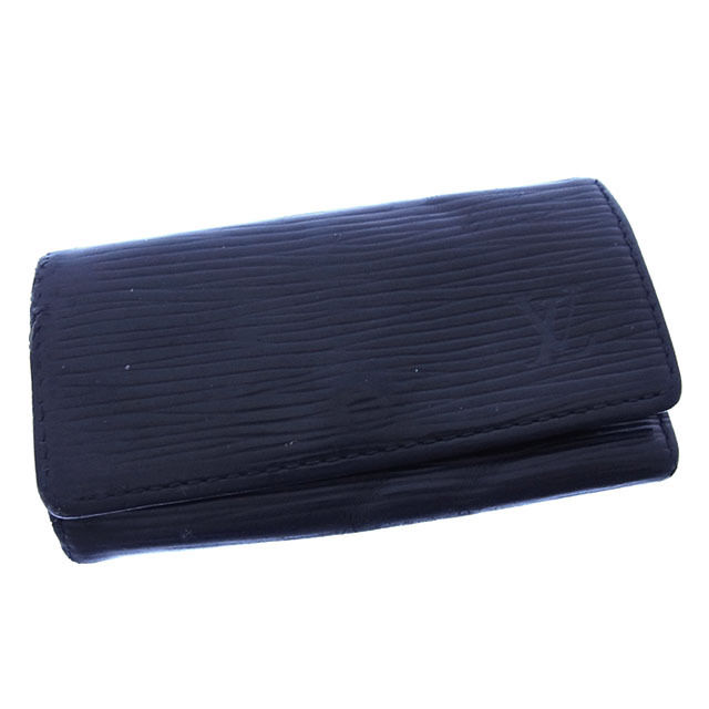 【BIGお買い物ラリー★30%OFFセール中】ルイ・ヴィトン LOUIS VUITTON キーケースエピ ミュルティクレ4 ノワール（ブラック） レディース 中古