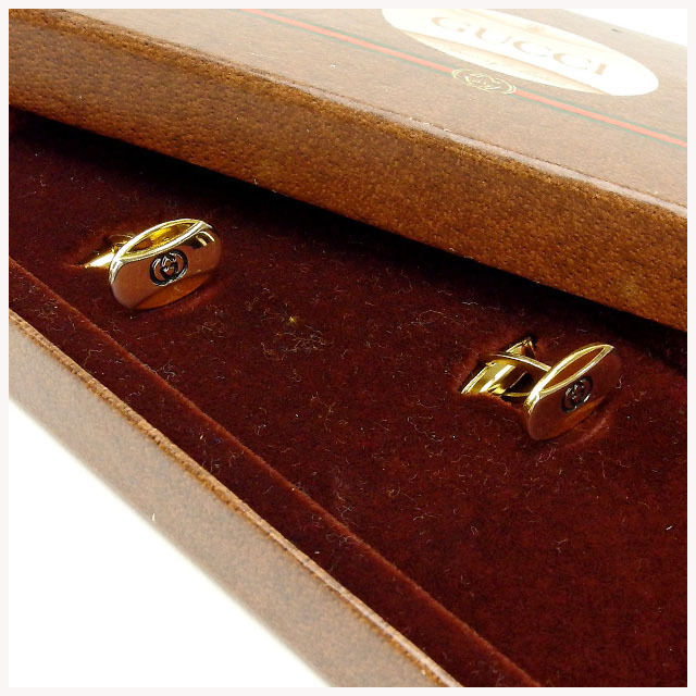 【X'masセール★30%OFF】グッチ GUCCI カフス ヴィンテージ ゴールド レディース 中古
