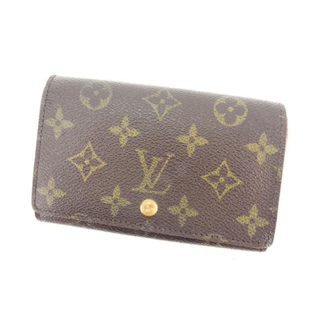 【BIGお買い物ラリー★30%OFFセール中】ルイ・ヴィトン LOUIS VUITTON 長財布モノグラム /ポルトモネ・ビエトレゾール ブラウン レディース 中古