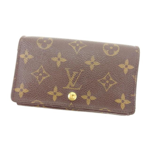 【BIGお買い物ラリー★30%OFFセール中】ルイ・ヴィトン LOUIS VUITTON 長財布モノグラム /ポルトモネビエトレゾール ブラウン レディース 中古
