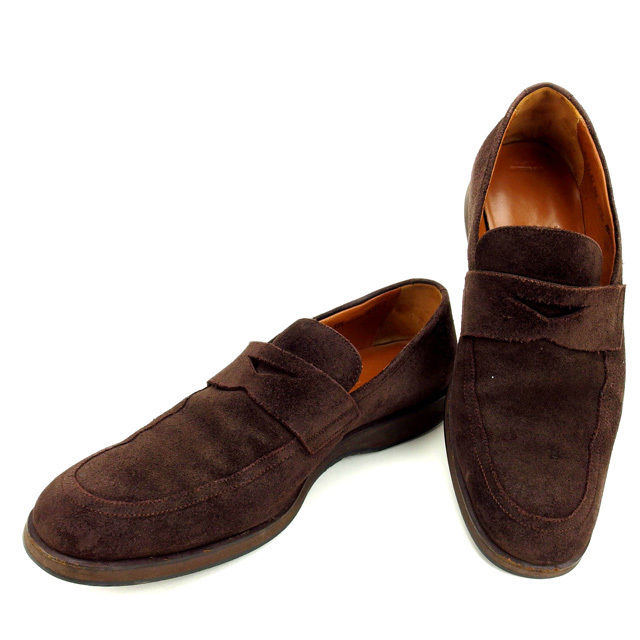 【BIGお買い物ラリー★30%OFFセール中】バリー BALLY ローファー ブラウン レディース 中古