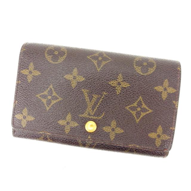 【BIGお買い物ラリー★30%OFFセール中】ルイ・ヴィトン LOUIS VUITTON 長財布モノグラム /ポルトモネ・ビエトレゾール ブラウン レディース 中古