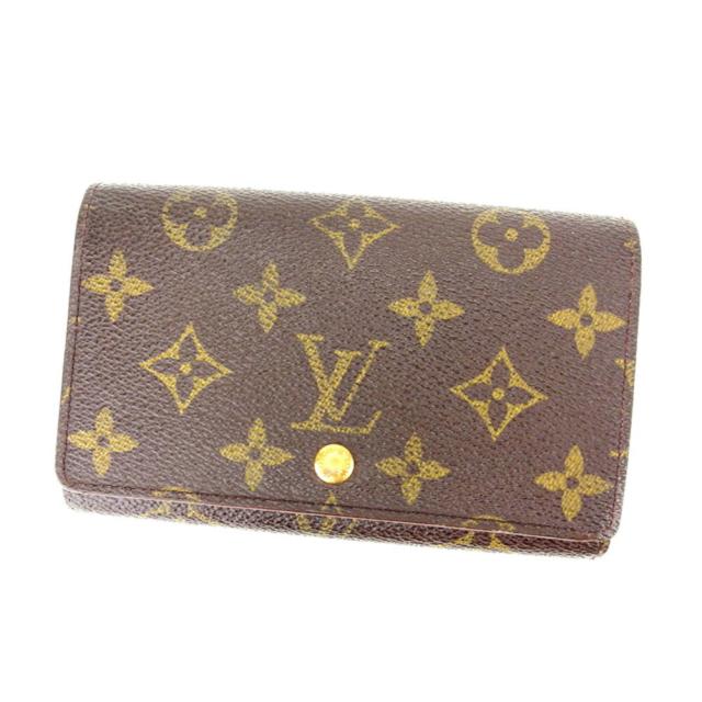 【BIGお買い物ラリー★30%OFFセール中】ルイ・ヴィトン LOUIS VUITTON 長財布モノグラム /ポルトモネビエトレゾール ブラウン レディース 中古