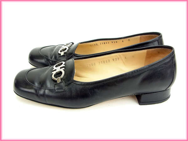 サルヴァトーレフェラガモ Salvatore Ferragamo パンプスガンチーニ