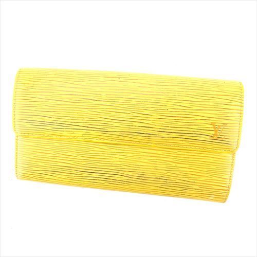 【BIGお買い物ラリー★30%OFFセール中】ルイ・ヴィトン LOUIS VUITTON 長財布 エピレザー レディース 中古