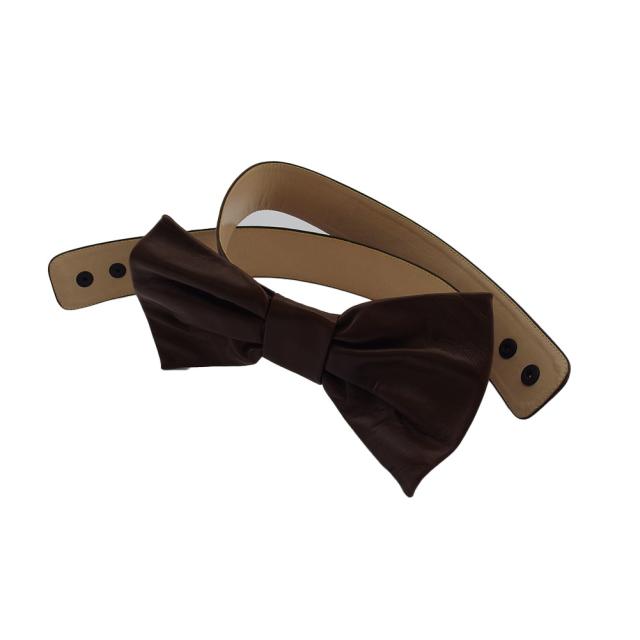 【X'masセール★30%OFF】サルヴァトーレフェラガモ Salvatore Ferragamo ベルトリボン ブラウン レディース 中古