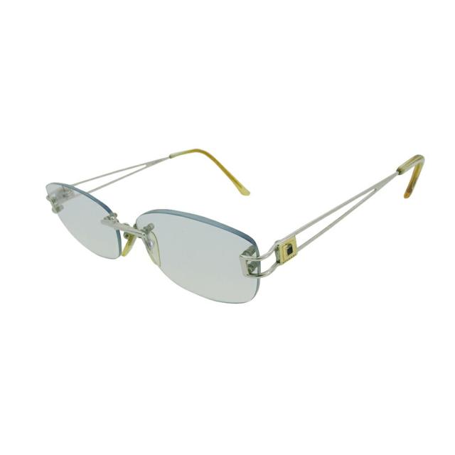 【BIGお買い物ラリー★30%OFFセール中】ブルガリ BVLGARI メガネ クリア×オレンジ レディース 中古