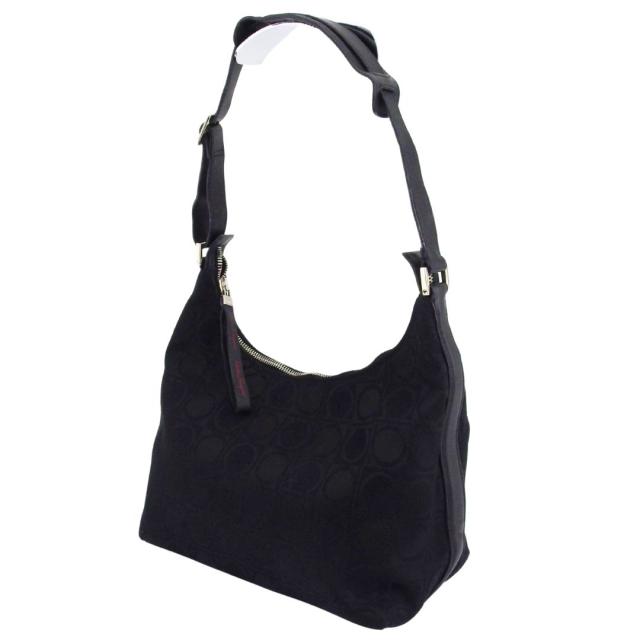 【BIGお買い物ラリー★30%OFFセール中】サルヴァトーレフェラガモ Salvatore Ferragamo ショルダーバッグガンチーニ ブラック レディース 中古