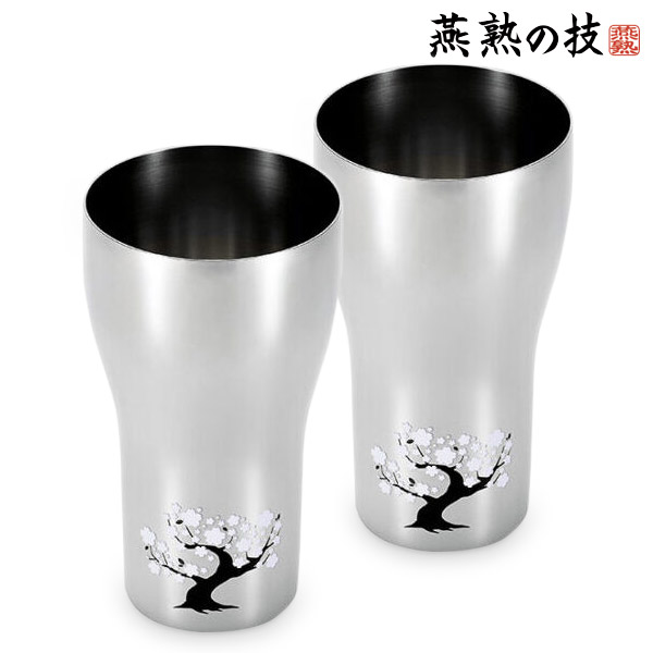 【送料無料】燕熟の技 感温ステンレスタンブラー440ml 2P 桜/EJK-700/タンブラー ステンレス 感温 保温 保冷 コップ カップ 日本製 国産 ギフト 贈り物 燕 よこやまの通販は ...
