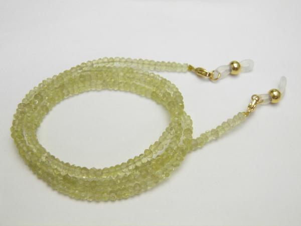 天然石 メガネチェーン レモンクォーツ AAA パワーストーン 天然石 レモンクォーツ AAA パワーストーン 眼鏡チェーン グラスコード プチギフト 転勤 退職 お礼 母の日 敬老の日 クリスマス ギフト