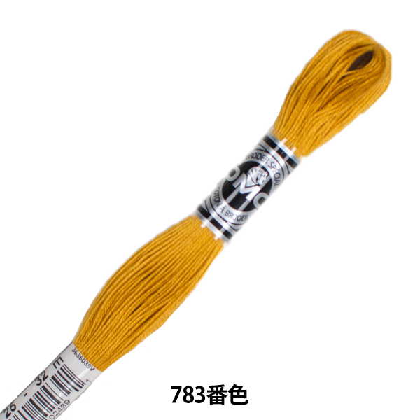 刺しゅう糸 『DMC 25番刺繍糸 アブローダー ART.107 783番色』 DMC ディーエムシーの通販はau PAY マーケット ...