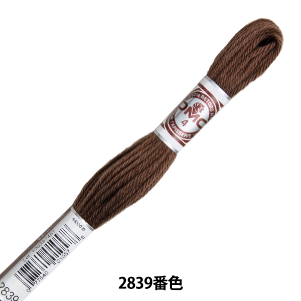 刺しゅう糸 『RETORS (ルトール) 4番刺繍糸 ART.89 2839番色』 DMC ディーエムシーの通販はau PAY マーケット ...