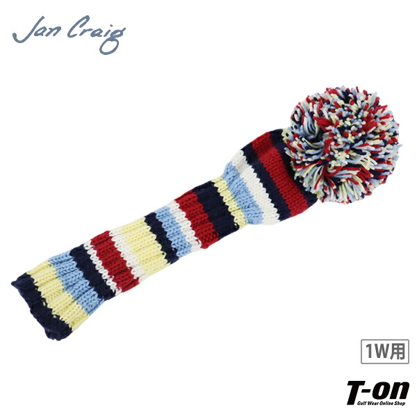 【送料無料】ヘッドカバー ドライバー用 メンズ レディース ジャンクレイグ Jan Craig 日本正規品 ゴルフ jc-multibr-1w