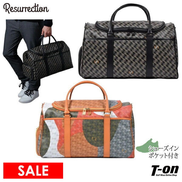 【送料無料】ボストンバッグ メンズ レディース レザレクション Resurrectiont ゴルフ advena-no3