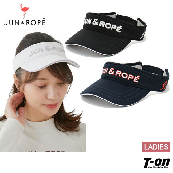 サンバイザー レディース ジュン＆ロペ ジュンアンドロペ JUN＆ROPE ゴルフ eru24200