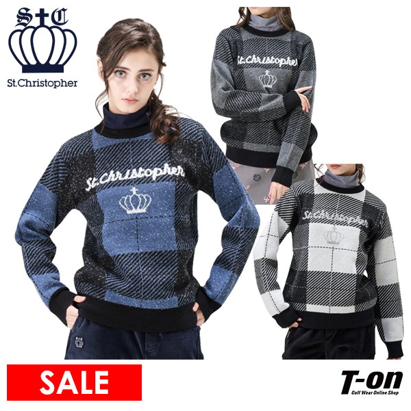 【30％OFFセール】セーター レディース セントクリストファー St.Christopher ゴルフウェア tl47300