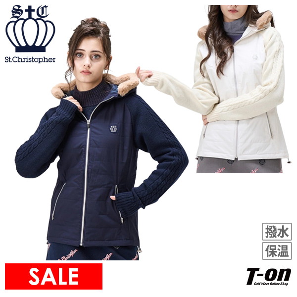 【30％OFFセール】ブルゾン レディース セントクリストファー St.Christopher ゴルフウェア tl47501