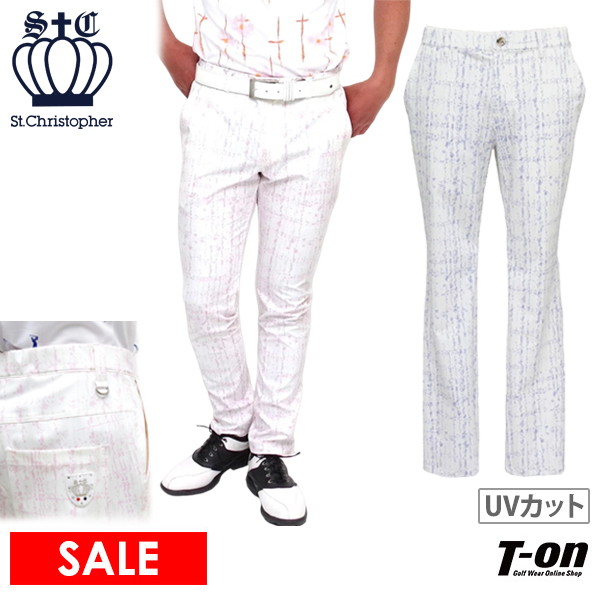 【30％OFFセール】ロングパンツ メンズ セントクリストファー St.Christopher  ゴルフウェア tm46600