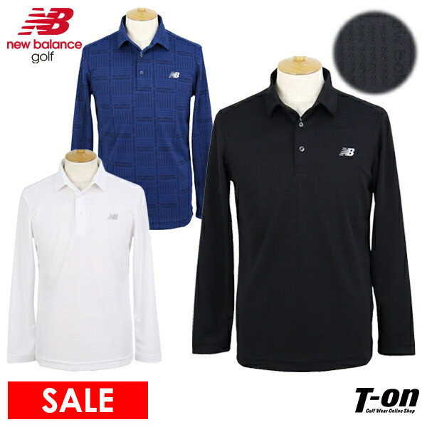 【大感謝祭P10倍】【送料無料】ポロシャツ メンズ ニューバランス ゴルフ new balance golf 2025 秋冬 新作 ゴルフウェア 012-5269002
