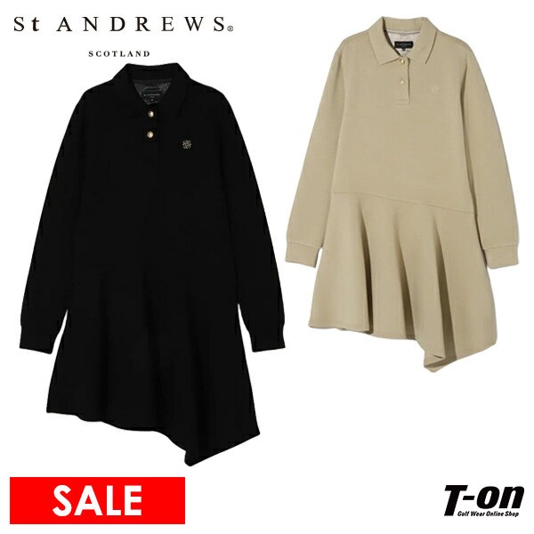 【大感謝祭P10倍】【送料無料】ワンピース レディース セントアンドリュース St ANDREWS 2025 秋冬 新作  ゴルフウェア 043-5224002