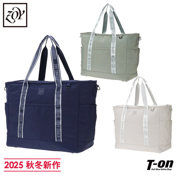 【大感謝祭P10倍】【送料無料】トートバッグ メンズ レディース ゾーイ ZOY 2025 秋冬 新作 ゴルフ 071454835