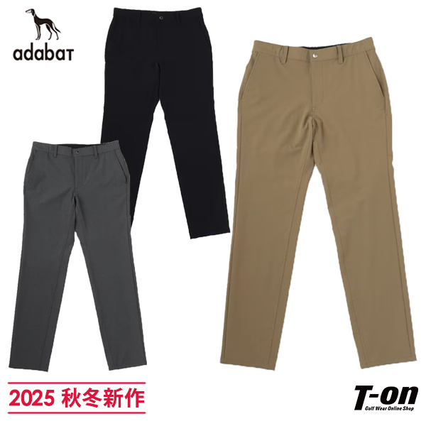 【送料無料】ロングパンツ メンズ アダバット adabat 2025 秋冬 新作 ゴルフウェア 082-71021