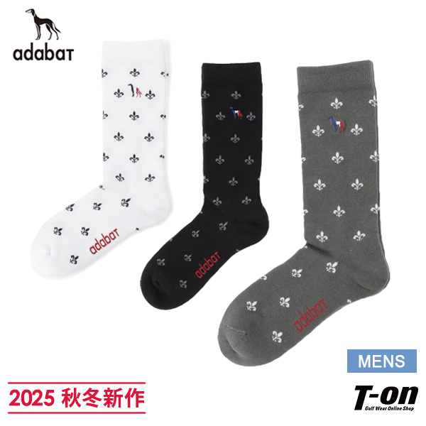 【メール便対応】ソックス メンズ アダバット adabat 2025 秋冬 新作 ゴルフ 098-04071の通販はau PAY マーケット - T-on ゴルフ＆タウンカジュアル | au ...